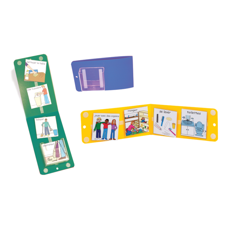 Mini Emploi du Temps (+ boite "fini" transparente détachable) PECS ...